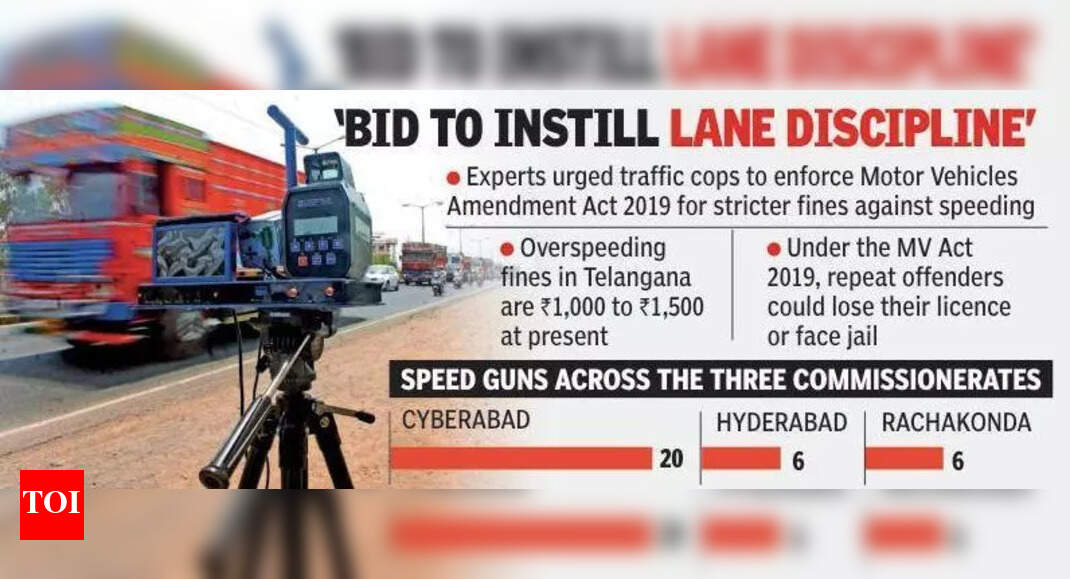 Rash driving rampant in T despite traffic surveillance | Hyderabad News ...