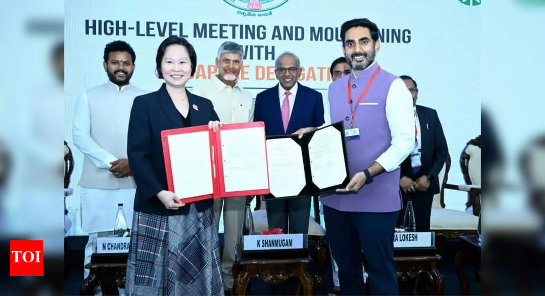 AP inks MoU with Singapore on urban & real-time digital governance ...