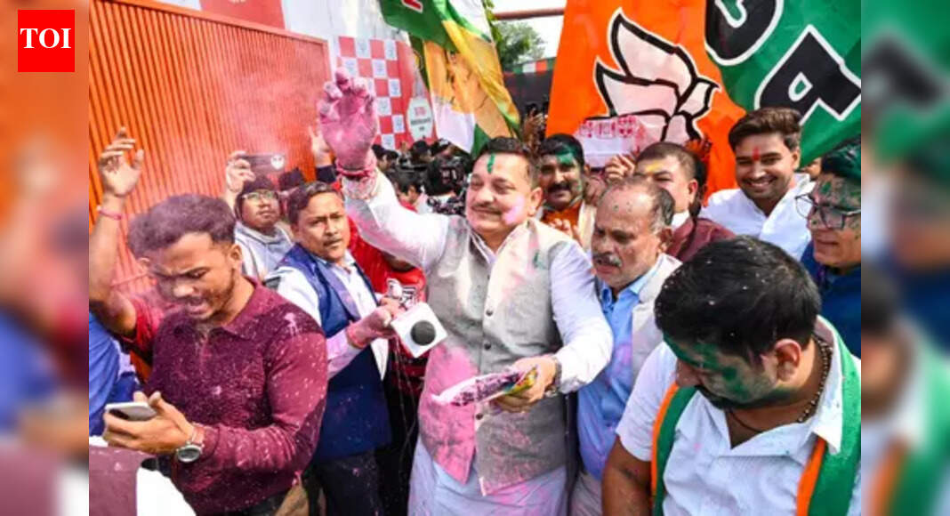 Bihar poll results: NDA secures strong mandate in West Champaran with ...