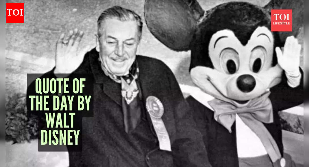Quote of the day by Walt Disney: “First, think. Second, believe. Third ...