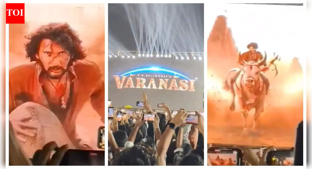 SS Rajamouli Unveils 'Varanasi' Title at Epic Motion-Poster Launch ...