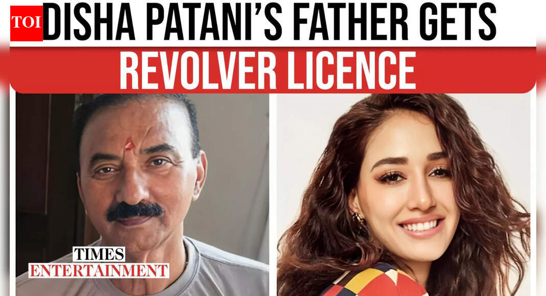 Disha Patani’s Father Granted Weapons Licence After Bareilly Home Shooting!