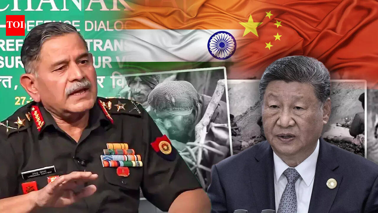 'Snow Must Melt': Army Chief Dwivedi Details How India China Relations ...