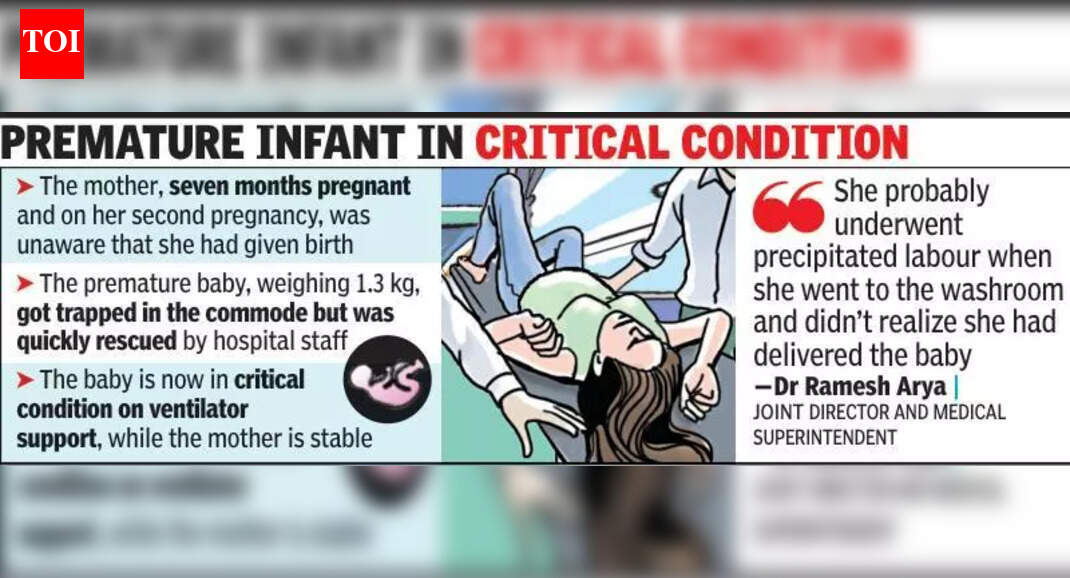 Sudden labour: Chhattisgarh woman gives birth in hospital washroom ...
