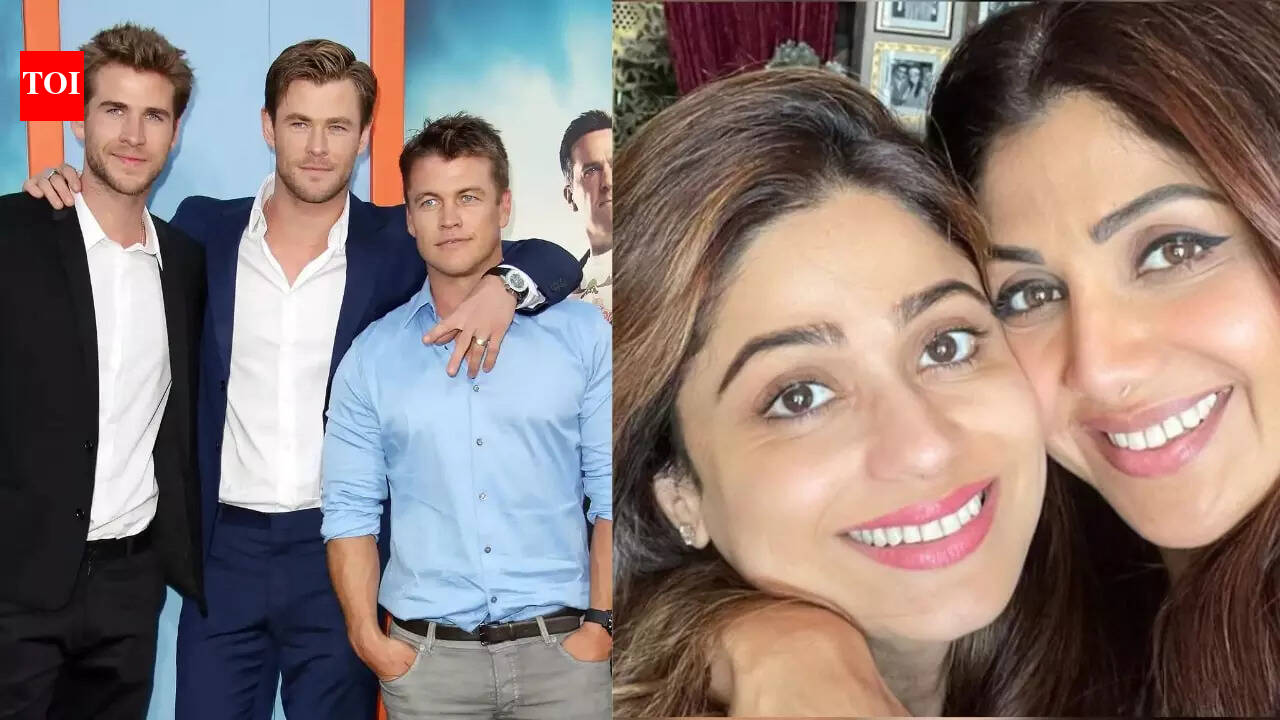 Lesser known celebrity sibling duos – The Hemsworth brothers, Shilpa ...