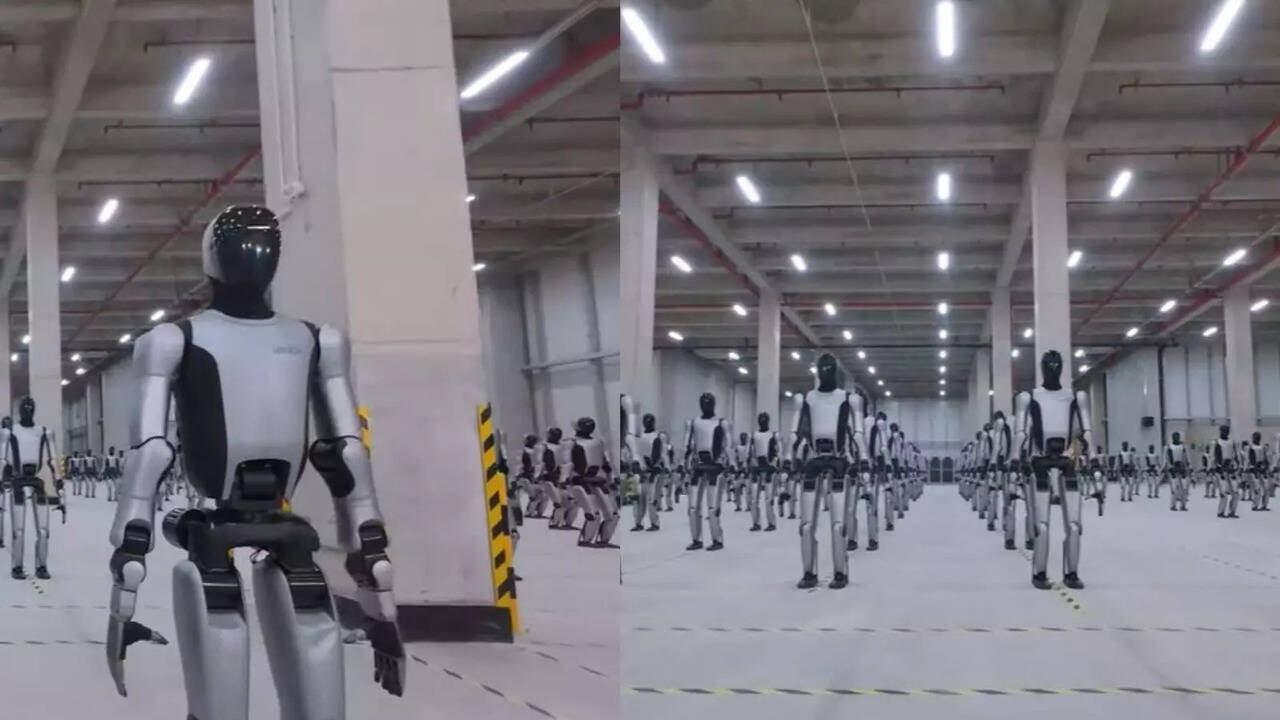 Video: Terrifying Clip Captures China’s Humanoid Robots Marching in ...