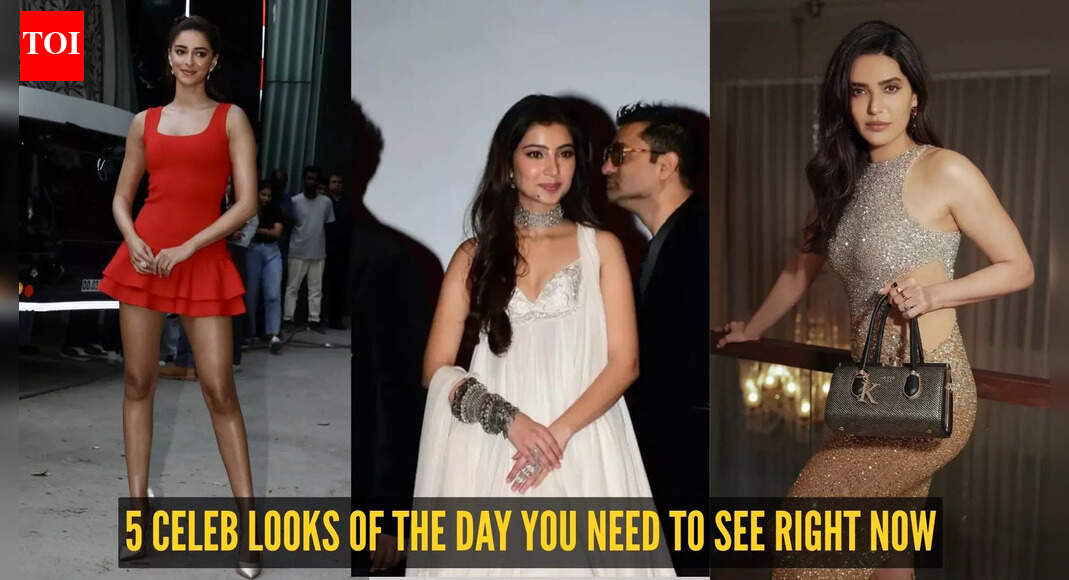 ‘Dhurandhar’s Sara Arjun to Ananya Panday: 5 best celeb outfits of the day