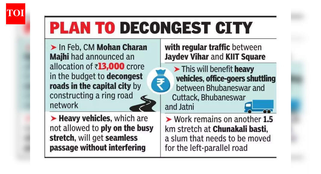 Move to reclaim govt land for parallel road to decongest busy stretch ...