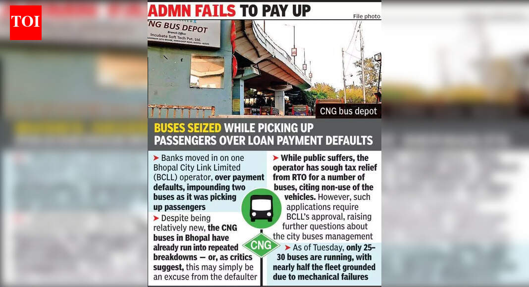 Bank agents chase buses, while city waits for a ride | Bhopal News ...