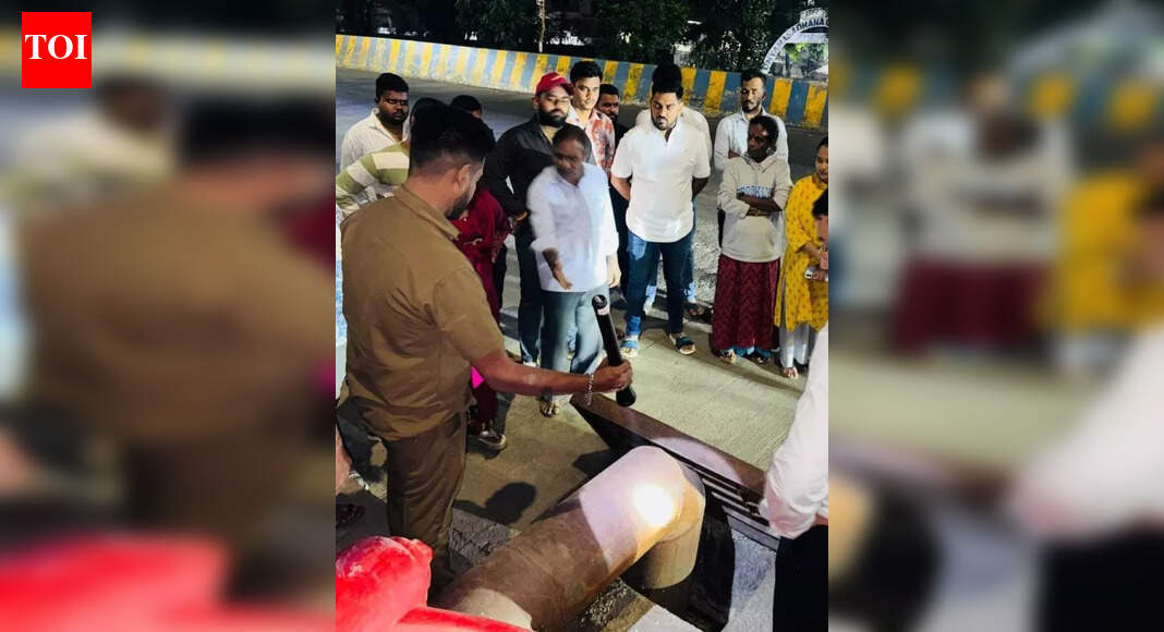 Two-year-old falls into 20-ft deep stormwater chamber in Thane; rescued ...
