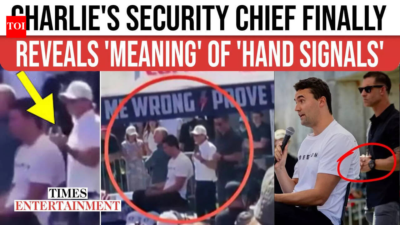 Charlie Kirk's Security Chief Breaks Silence On Wild 'Suspicious Hand ...