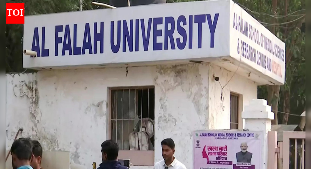 Delhi blast fallout: Al-Falah University team suspended from North Zone ...