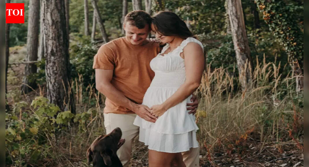 Canucks forward David Kampf and wife Elisha expecting baby no. 2; Son Michael to become big ...