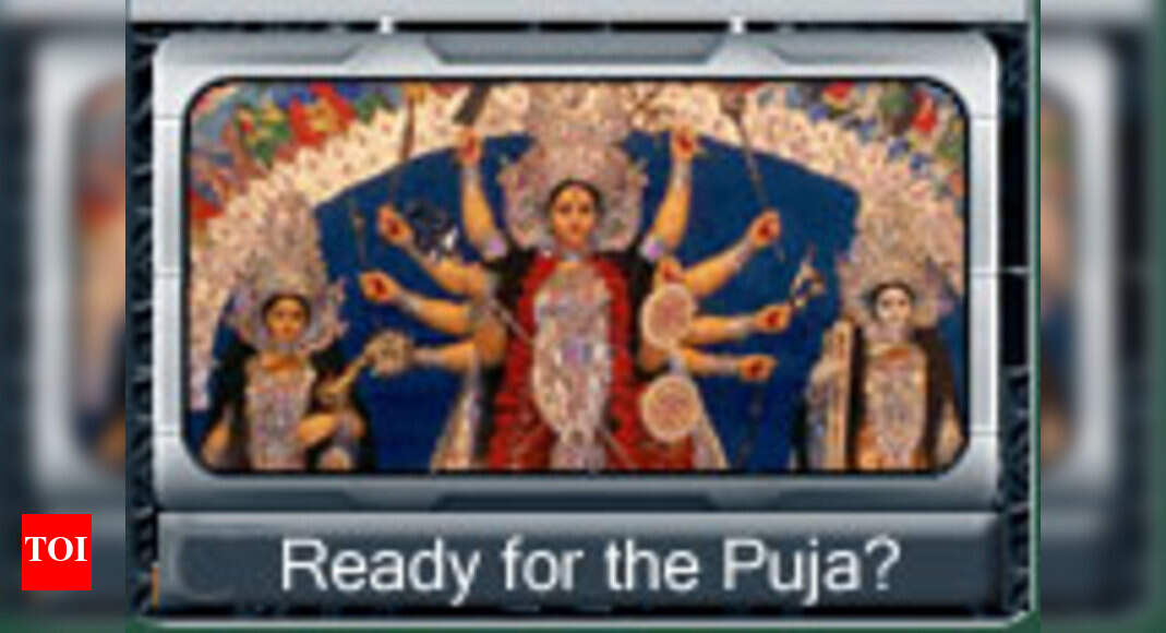 Hindu-muslim bond ahead of the Puja - Times of India