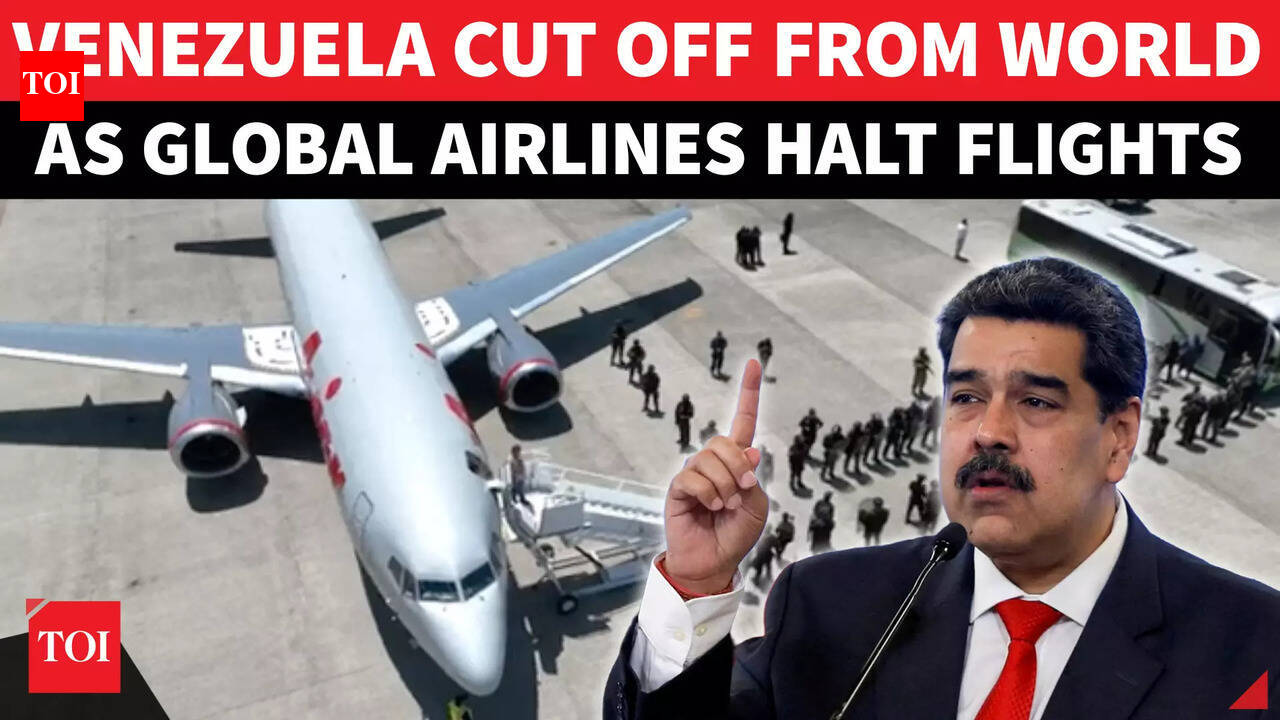 Venezuela CUT OFF, U.S. Forces Surround Maduro; Global Airlines Halt ...