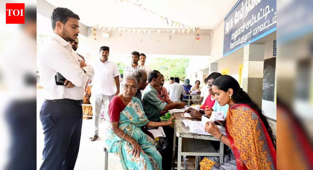 Coimbatore collector inspects SIR work | Coimbatore News - The Times of ...