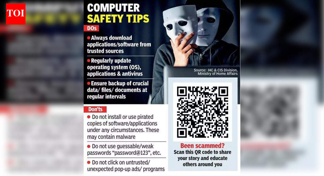 Mins, users targeted in fake SBI APK scam | Hyderabad News - The Times ...