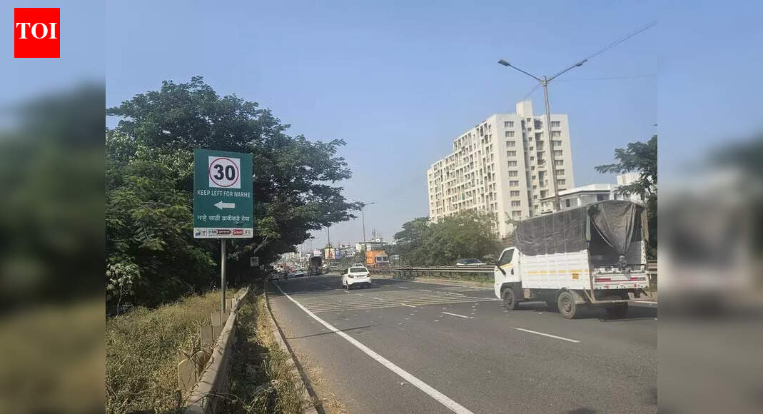 Heavy vehicles violate new 30 kmph speed limit on Katraj Dehu Road ...