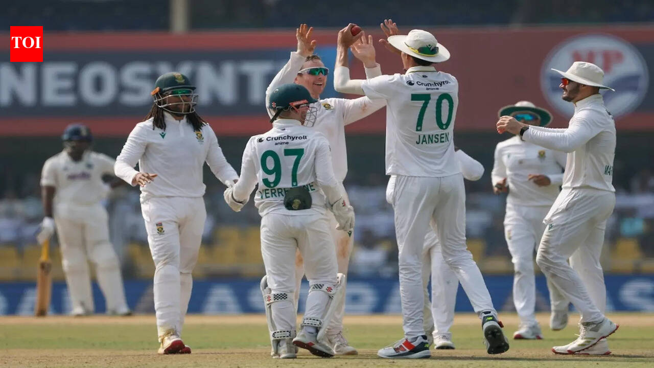 Historic collapse in Guwahati! India suffer biggest Test defeat as ...