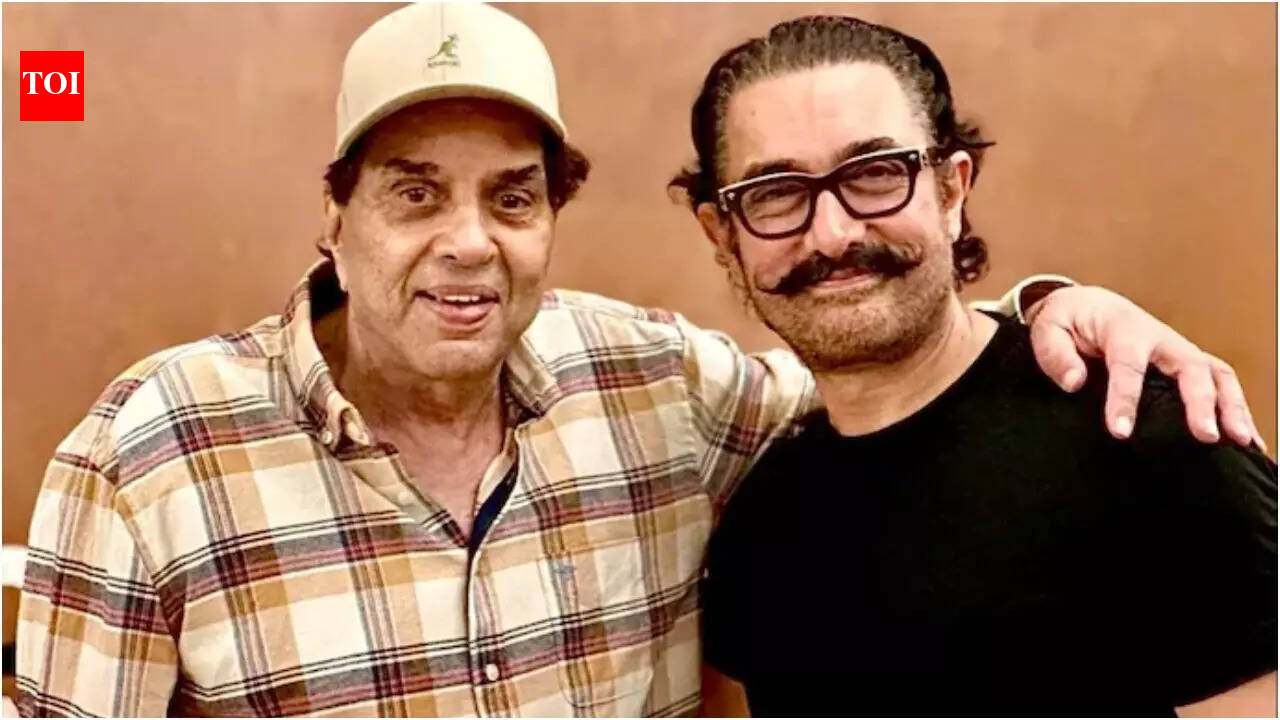 Aamir Khan recalls son Azad Rao Khan’s first meeting with Dharmendra ...