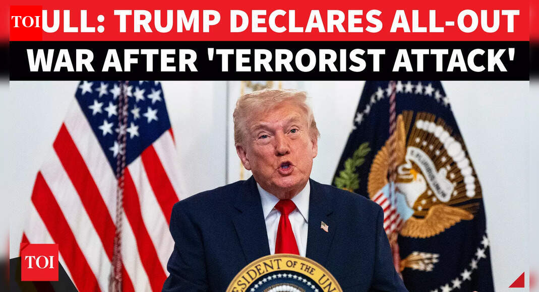 Trump 'Declares War' In Call With US Troops; 'Savage Monster Killed Nat ...