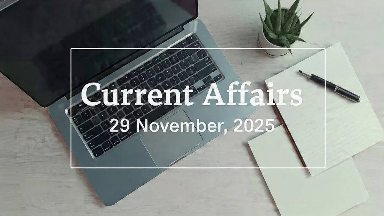 GK Quiz Today 29 November 2025 Latest Current Affairs Questions and Answers
