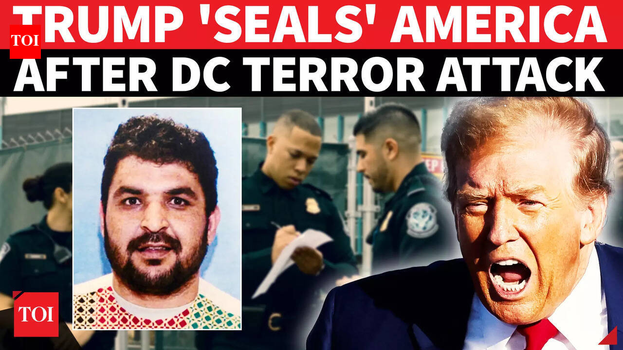 Trump Orders Full Immigration Stop After National Guard Ambush; US ...
