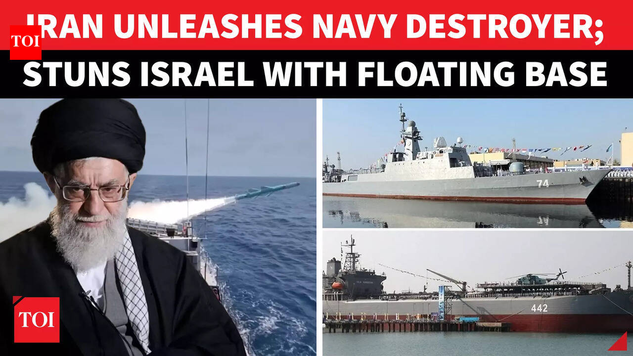 Iran Flaunts New War Machines; Sahand Destroyer Set To Rule Sea ...