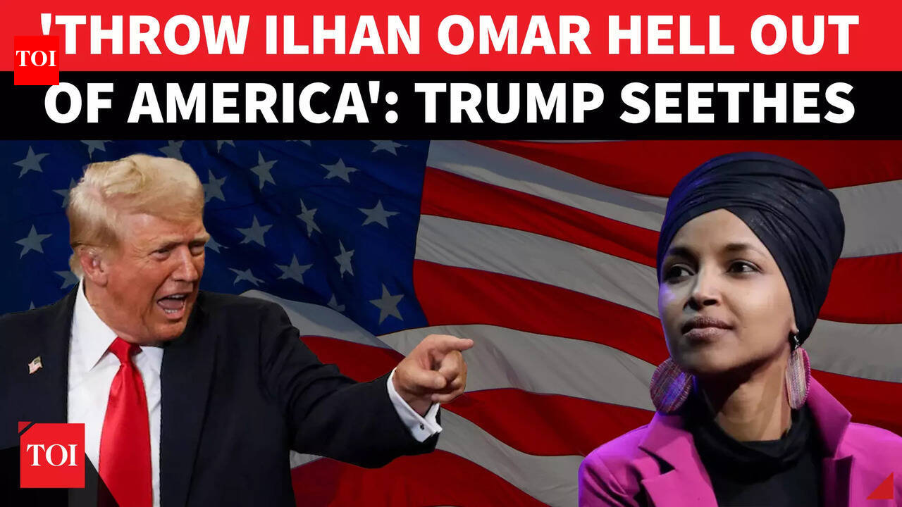 Trump Gets Personal With Congresswoman Omar After DC Ambush | 'Came ...