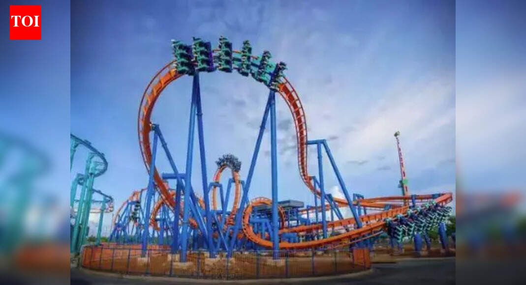 Roller coaster riders stuck due to snag | Chennai News - The Times of India