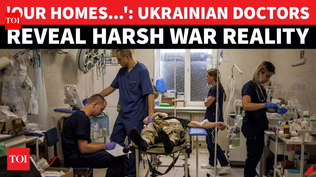 'While Treating Soldiers...': Ukrainian Doctors Battle Trauma As War ...