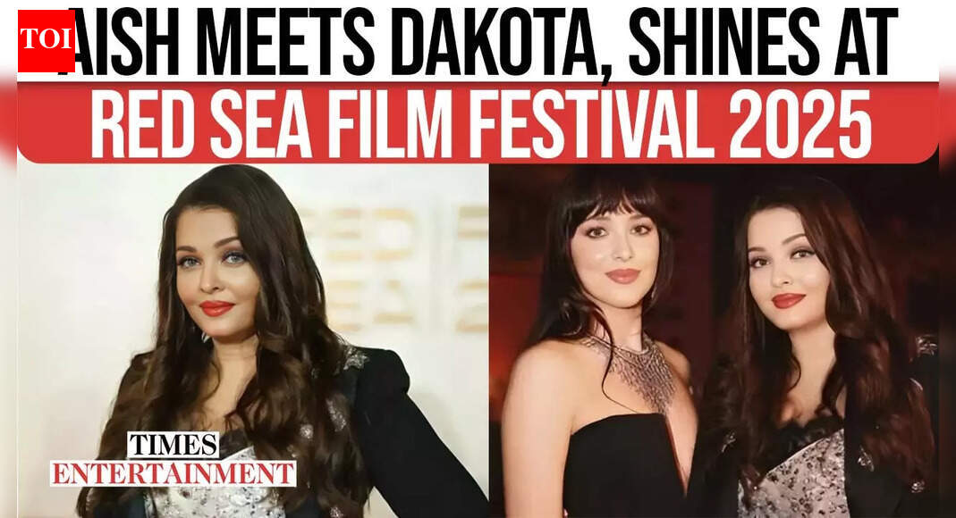 Aishwarya Rai Wows At 'Red Sea Festival', Bonds With Dakota Johnson ...