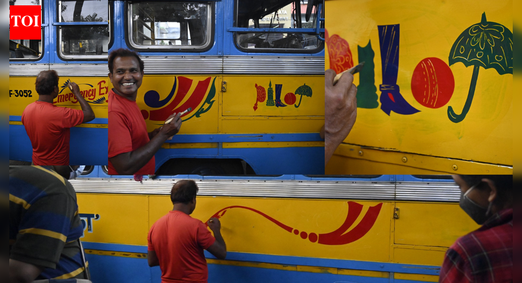 Experience Kolkata's living museum: Iconic buses as mobile art ...