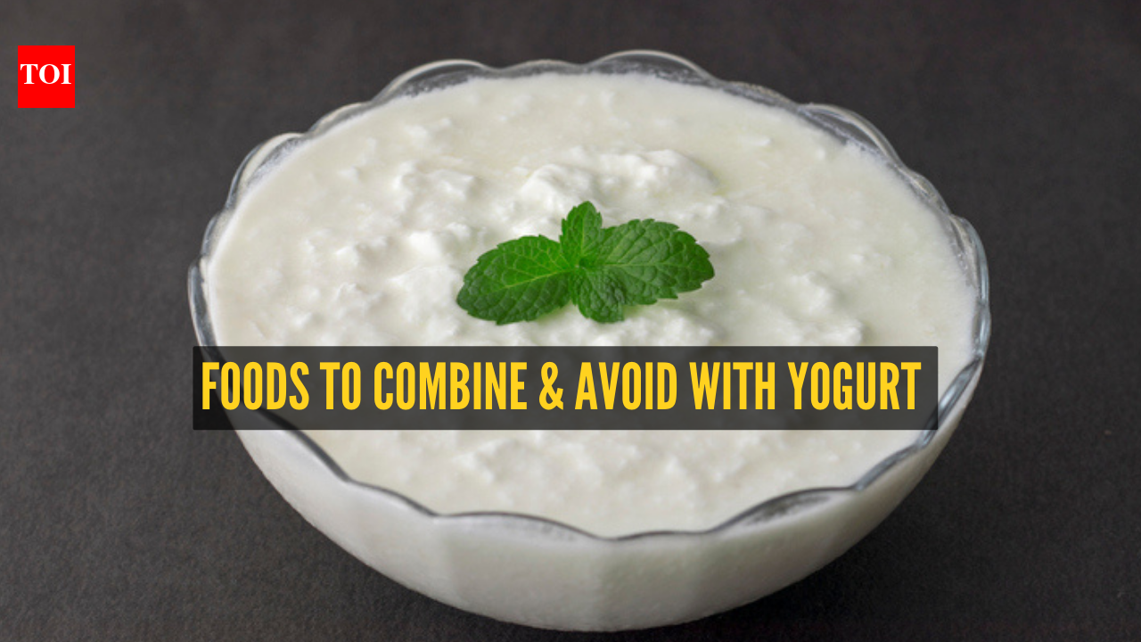 Food combinations with yogurt that are healthy or can be toxic