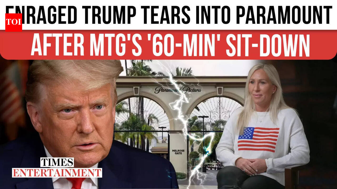 Trump vs Paramount: Prez Goes On Explosive Rant After MTG’s 60 Minutes ...