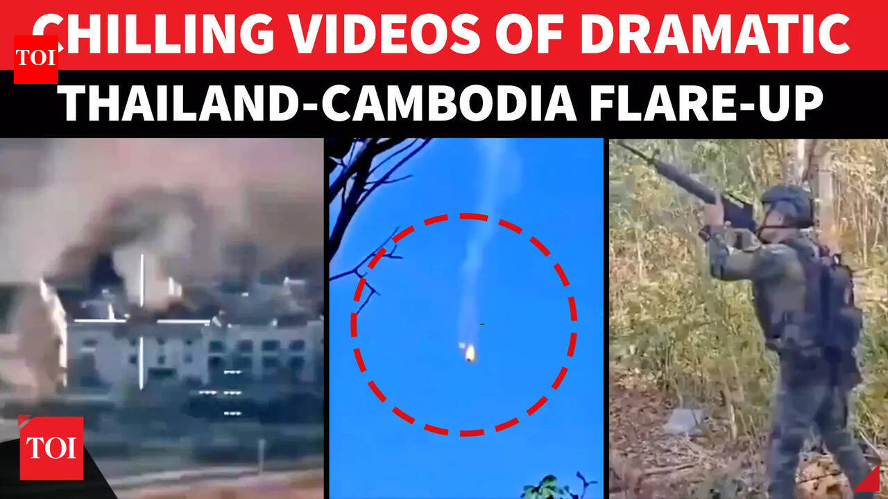 Thai F-16 Jets BOMB Cambodia Command Centre, Troops Down Quadcopter As ...