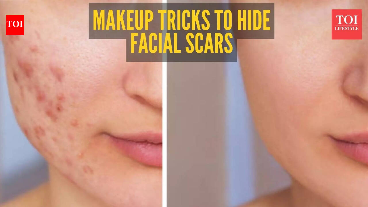 How to hide facial scars with makeup