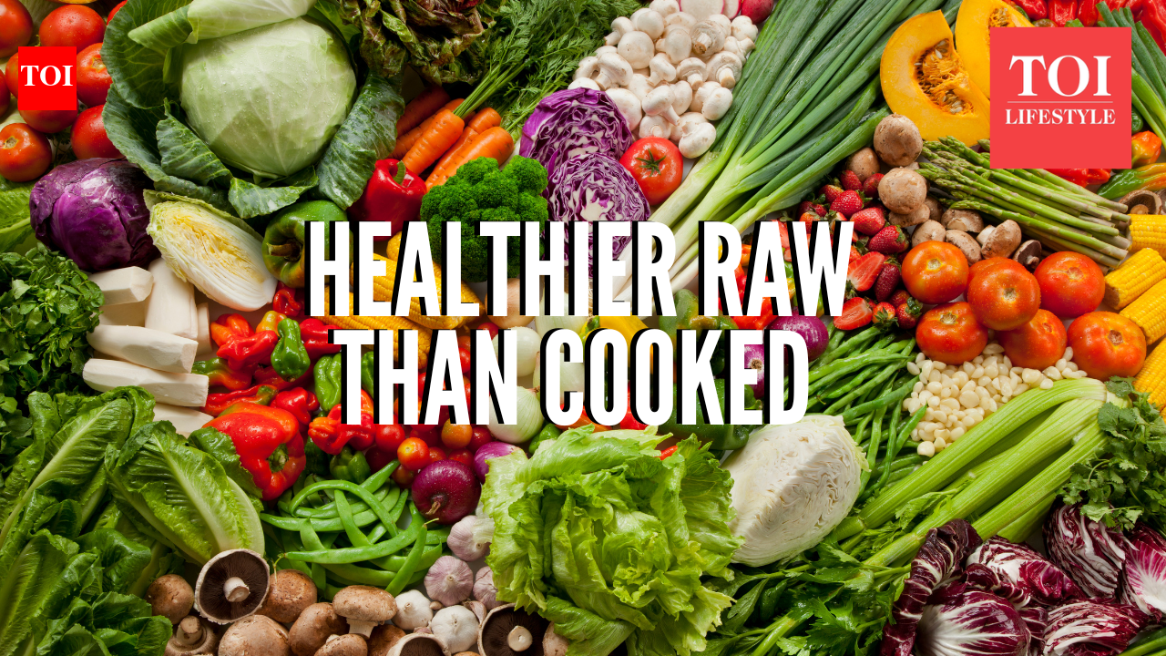 5 vegetables that are healthier raw than cooked