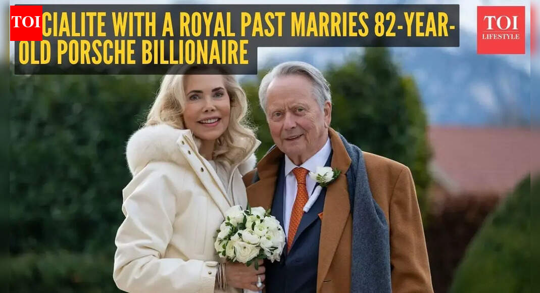After two royal marriages, a 62-year-old socialite ties the knot with ...