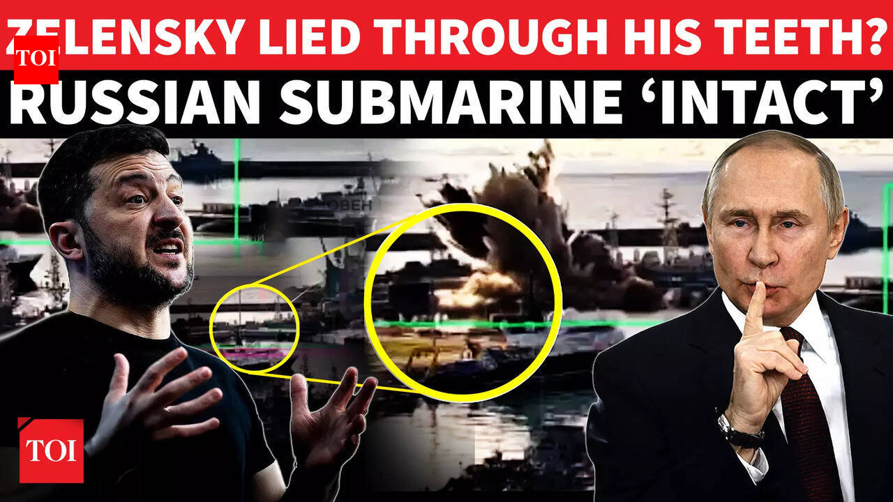 Russia Contests Ukraine’s Strike On Black Sea Submarine Despite ...