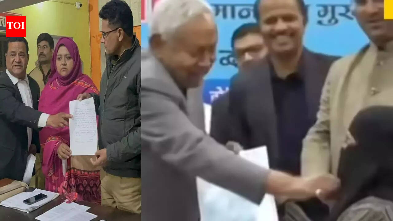 Nitish Kumar hijab video row: SP leader files complaint against Bihar ...