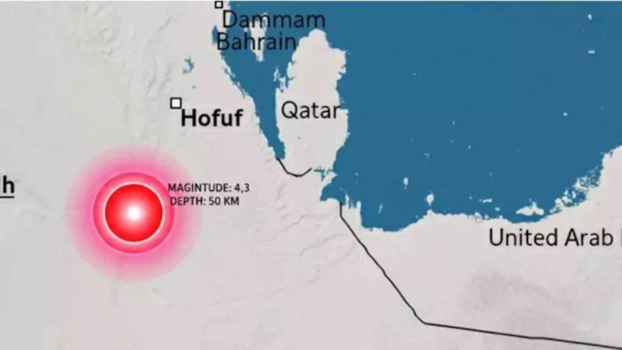 Saudi Arabia Earthquake: Saudi Arabia hit by 4.3-magnitude earthquake ...