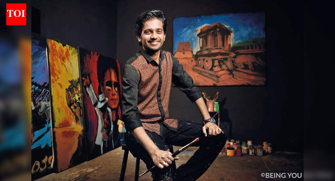 An artwork can move people, make them happy or emotional, that is the ...