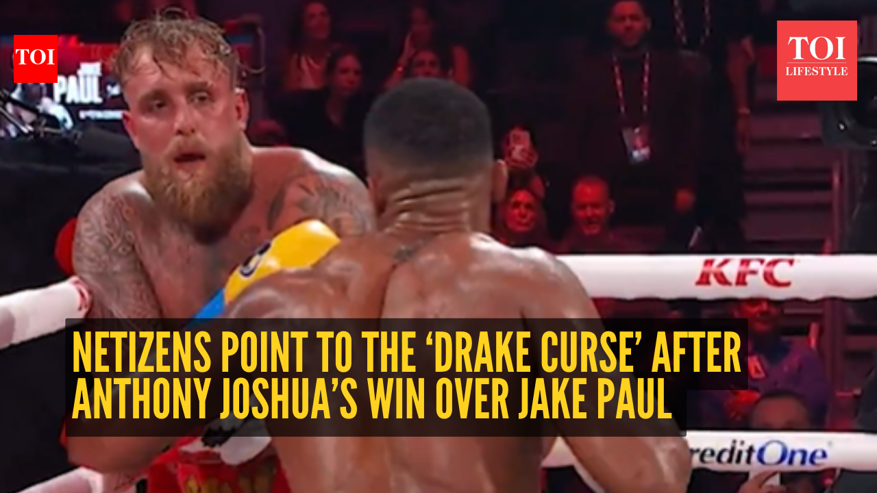 Netizens say the ‘Drake curse’ strikes again as Anthony Joshua defeats ...