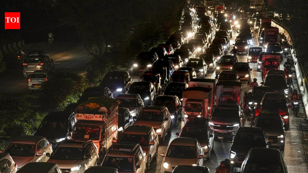 Mumbai Hits 1.5 Million Cars: Traffic Density Surges to 753 Vehicles/km ...