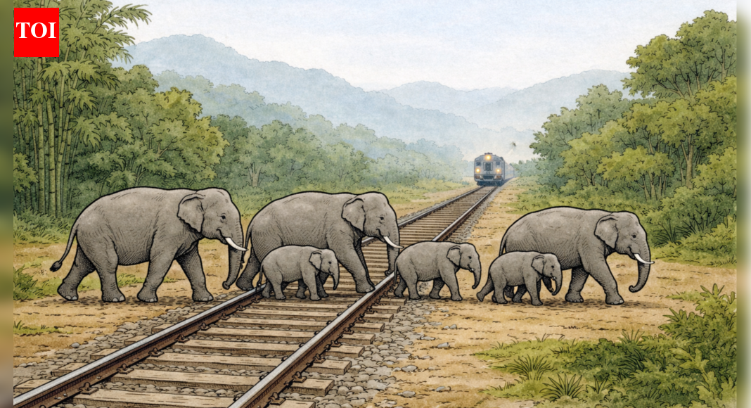 India knows where elephants cross. Why are trains still killing them ...