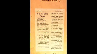 1947, an Indo-China love story from MP | Bhopal News - The Times of India