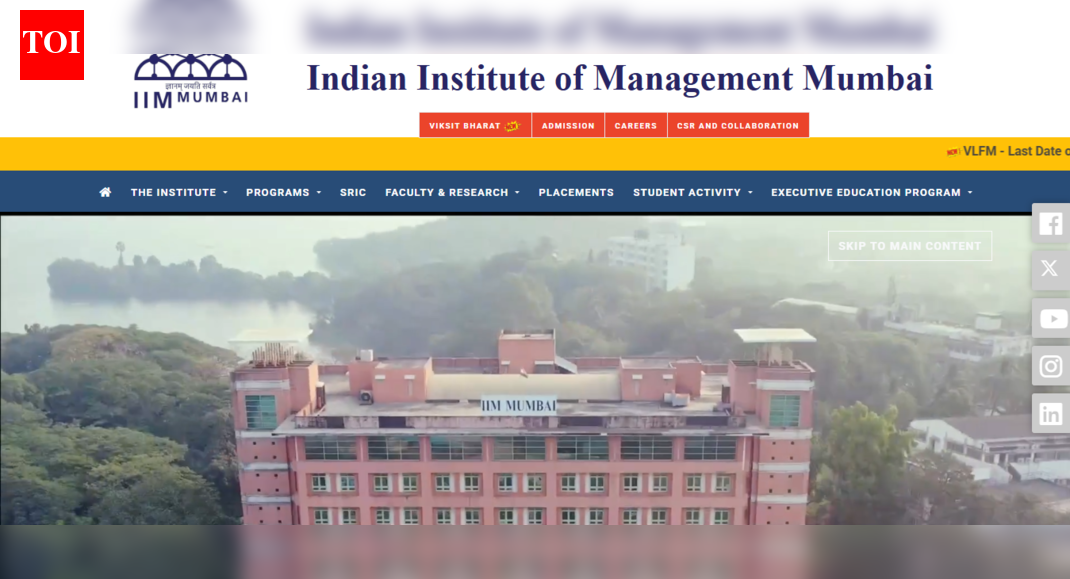CAT 2025 result soon: What are IIM Mumbai’s minimum cut-offs for MBA ...