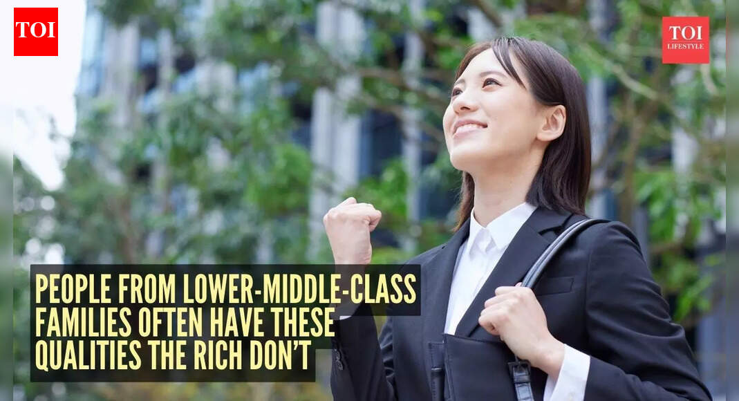 Psychology reveals: People raised in lower-middle-class families often ...