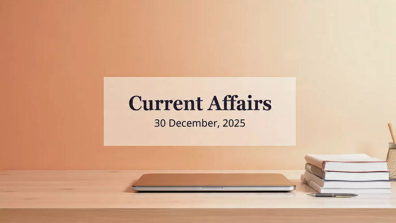 Current Affairs Quiz Today 30 December 2025 Latest GK general knowledge ...